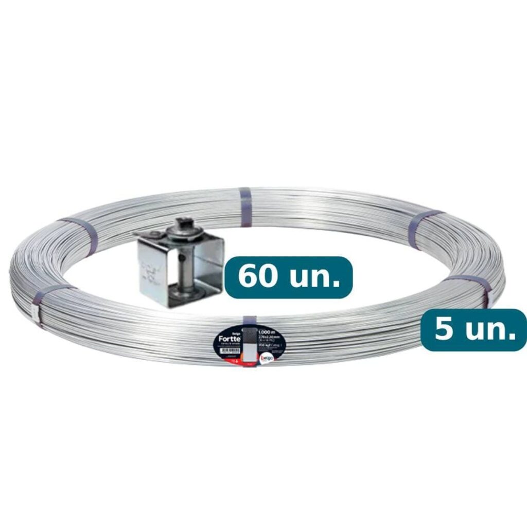 Arame Liso Z700 Belgo® | Arame Ovalado 500m - Belgo Cercas